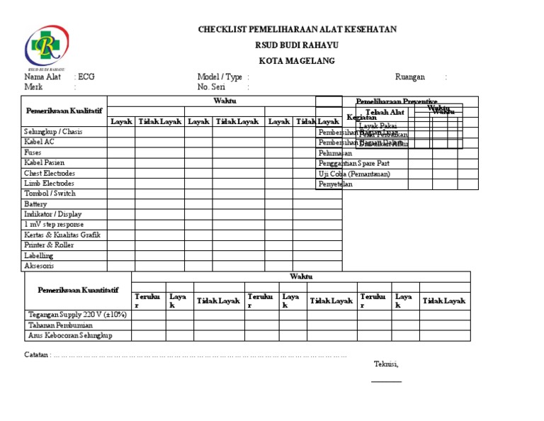 Perawatan Alat Kesehatan yang Efektif | PDF