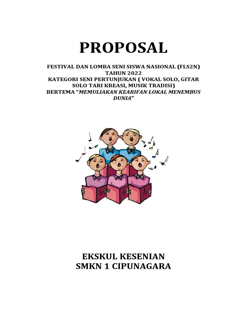 Proposal FLS2N Cipu | PDF