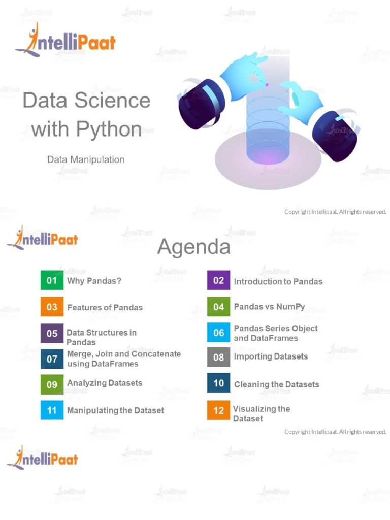 Module 4 Data Manipulation Pandas Pdf
