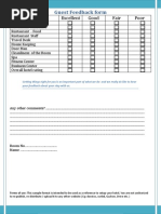 Banquet Event Checklist / Banquet Function Checklist | PDF