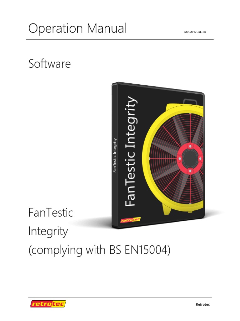 Manual For Fantestic Integrity en | PDF | Software | System Software