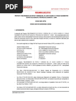 Informe de Observaciones Al Expediente Tecnico | PDF | Economias