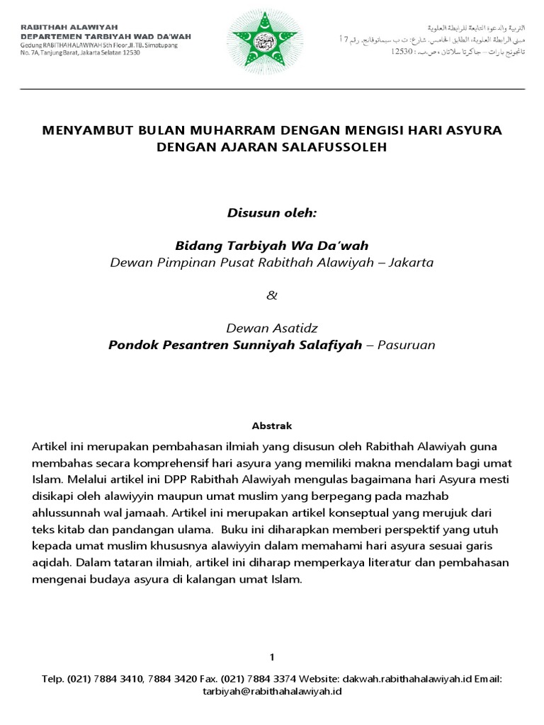 Risalah Asyura | PDF