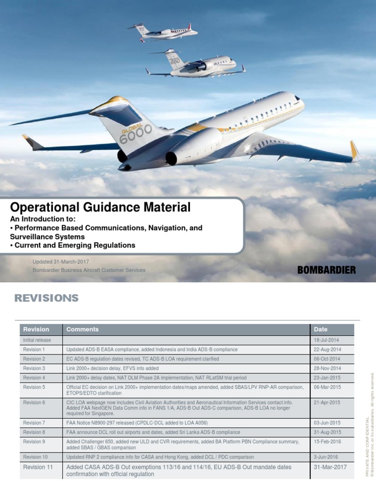 Operational Guidance Material - An Introduction Rev 11 | PDF | Air ...