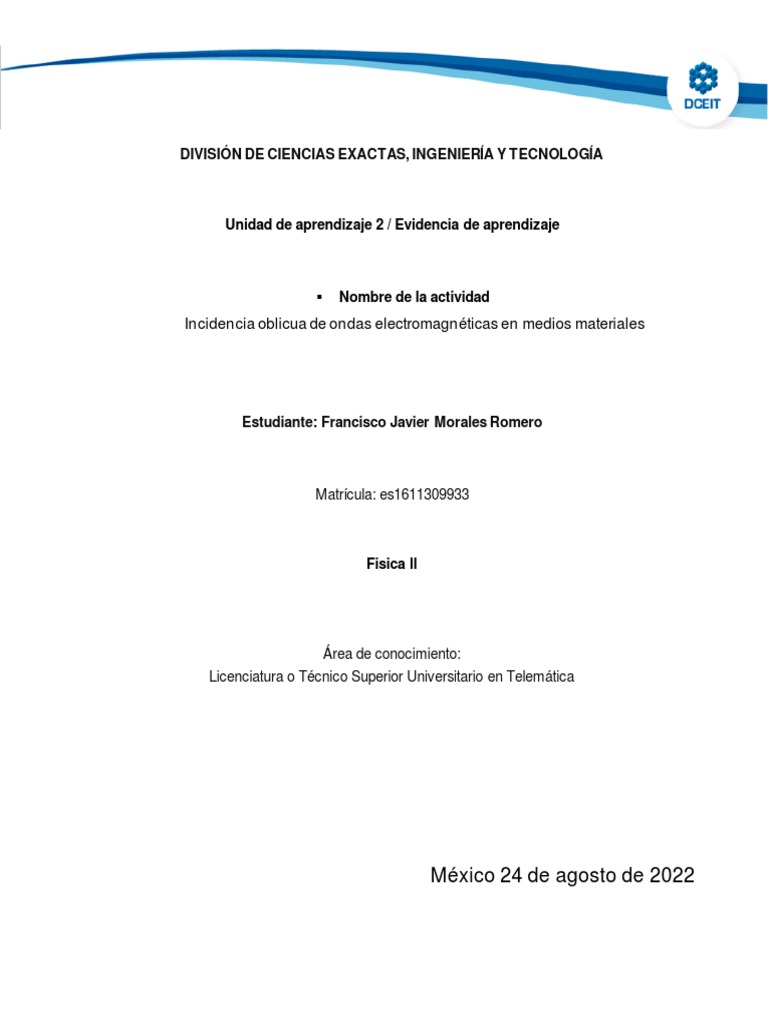 Kfi2 U2 Ea MRFJ | PDF | Refracción | Ligero