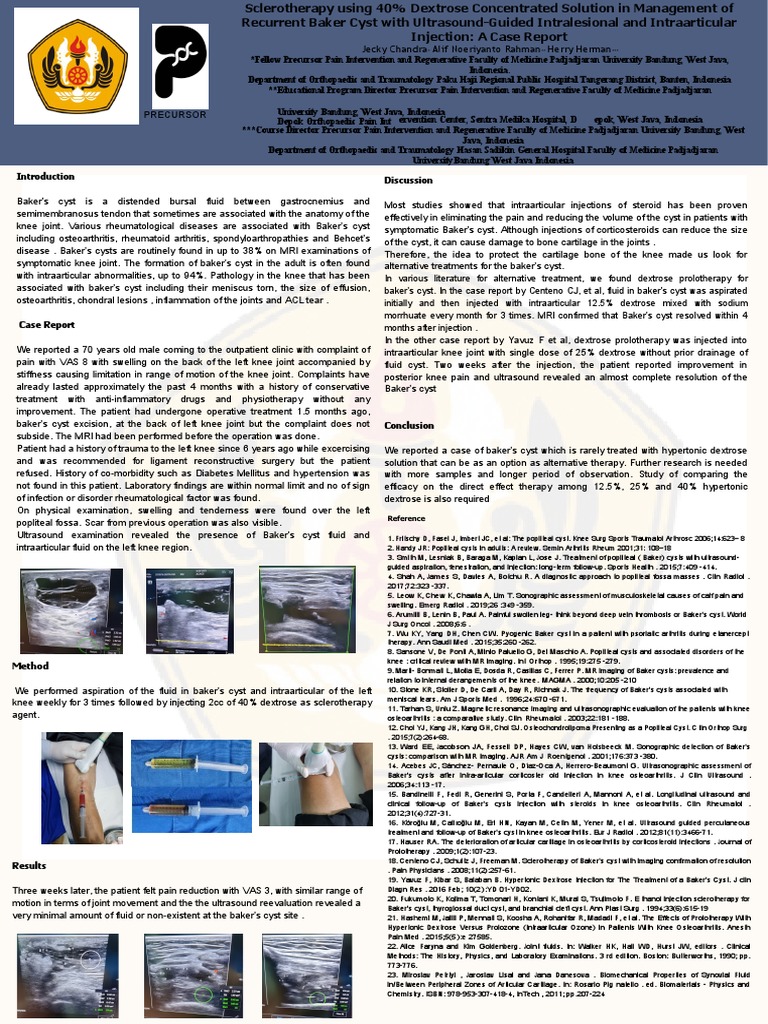Poster Case Report Jecky Edited 2 (Final) | PDF | Knee | Clinical Medicine