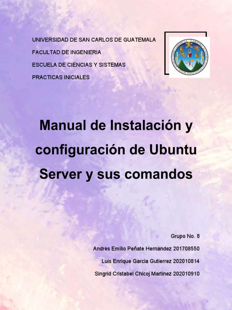 Manual de Instalacion Ubuntu | PDF | Archivo de computadora | Directorio (Computación)