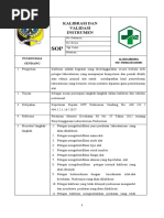SOP Kalibrasi Alat Ukur | PDF