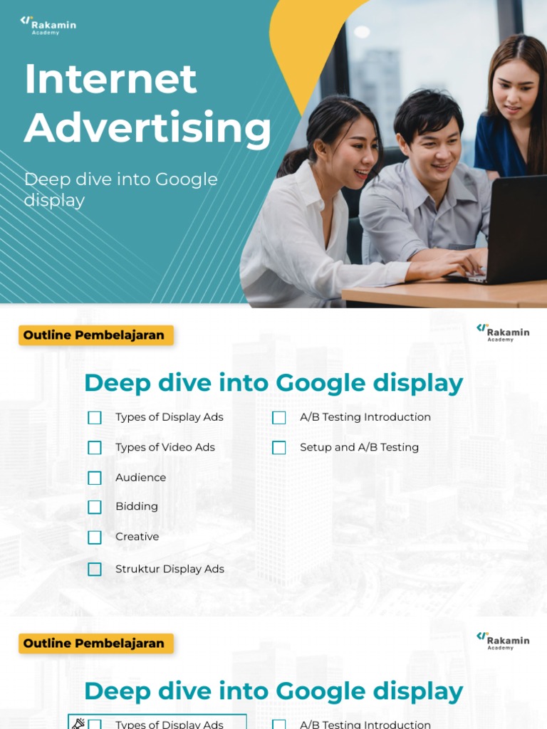 Internet Advertising - Deep Dive Into Google Display | PDF