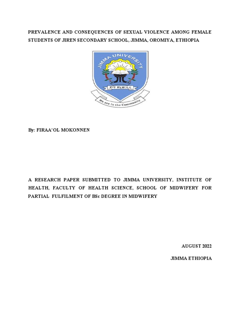 1st Draft Research Paper . | PDF | Violence | Rape