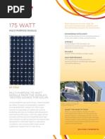 SP75 | PDF | Solar Panel | Solar Cell