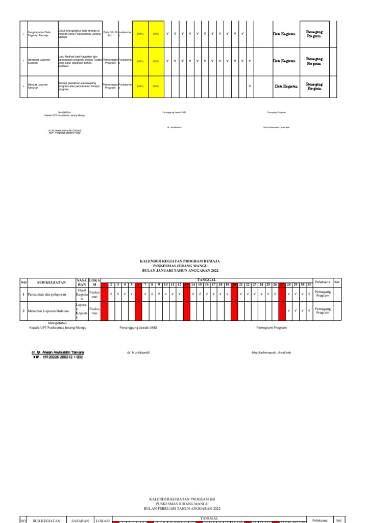 RPK Remaja 2022 | PDF