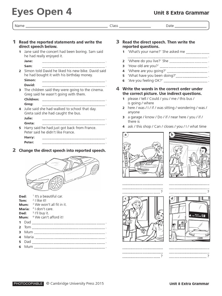 Unit 8 - Grammar Extra | PDF