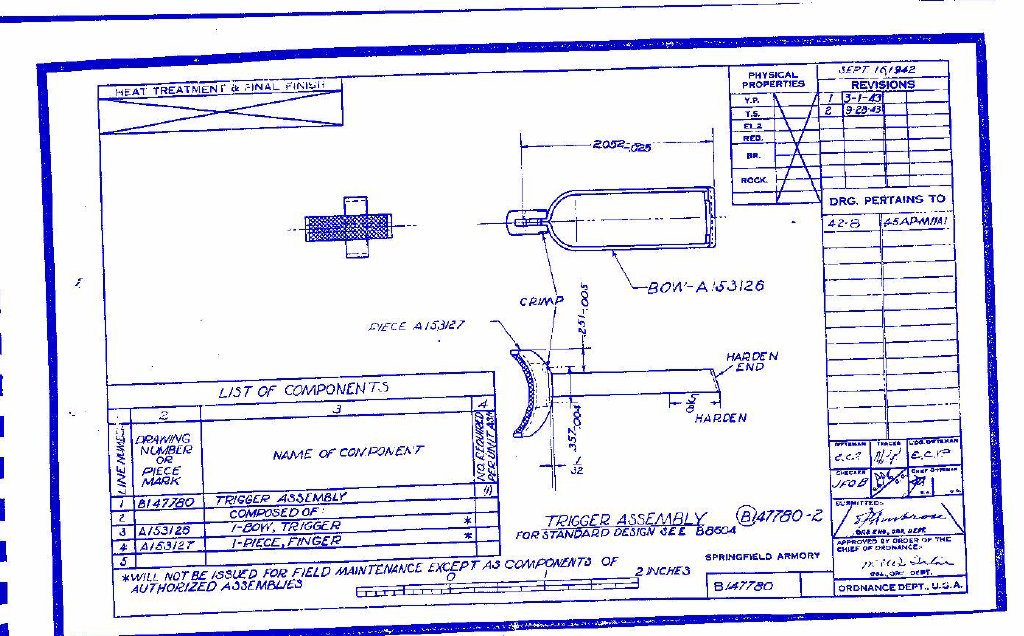 Colt 1911 Blueprints