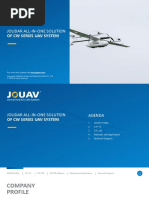 JOUAV CW Series VTOL UAV Brochure | PDF | Unmanned Aerial Vehicle | Camera