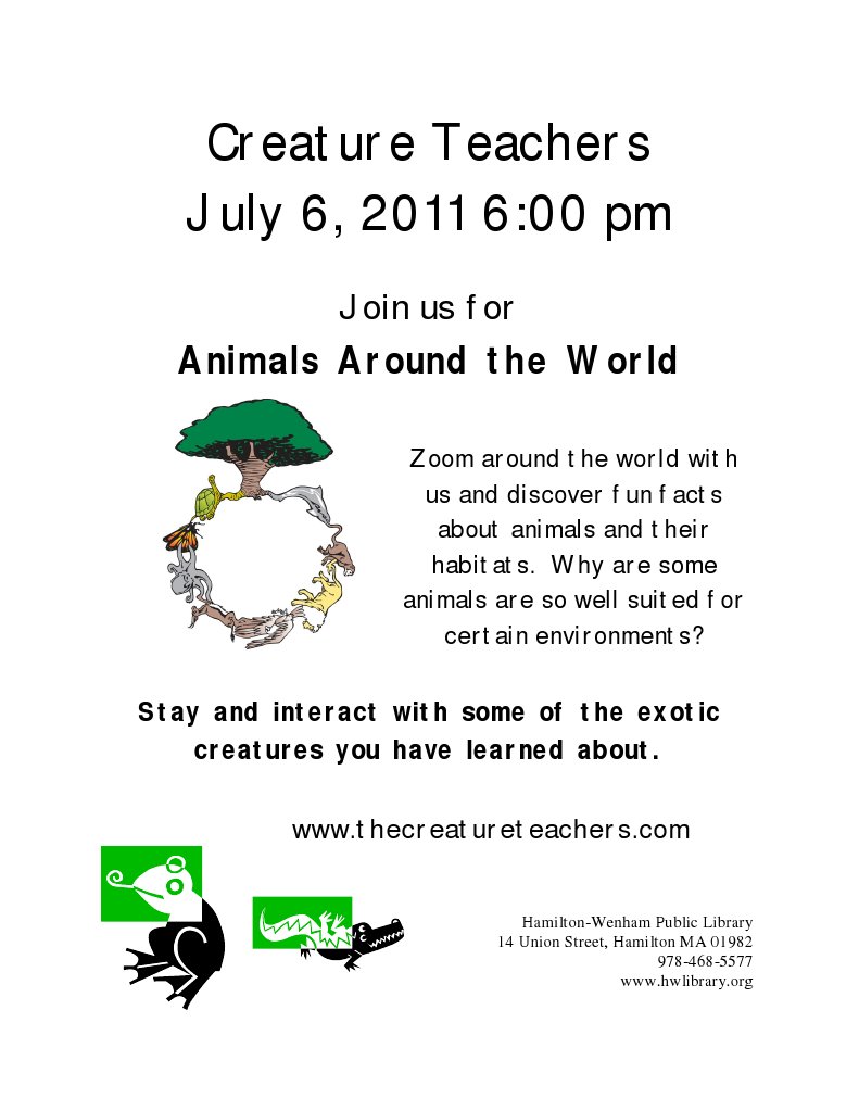 Creature Teachers | PDF | Wellness