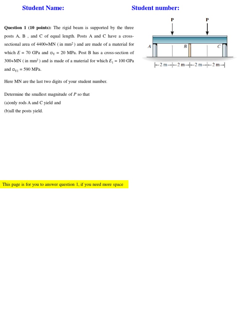 Advanced Mechanics Pdf Bending Beam Structure
