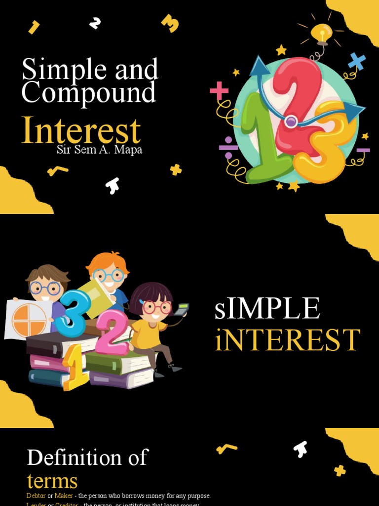 Simple and Compound Interest | PDF | Interest | Compound Interest