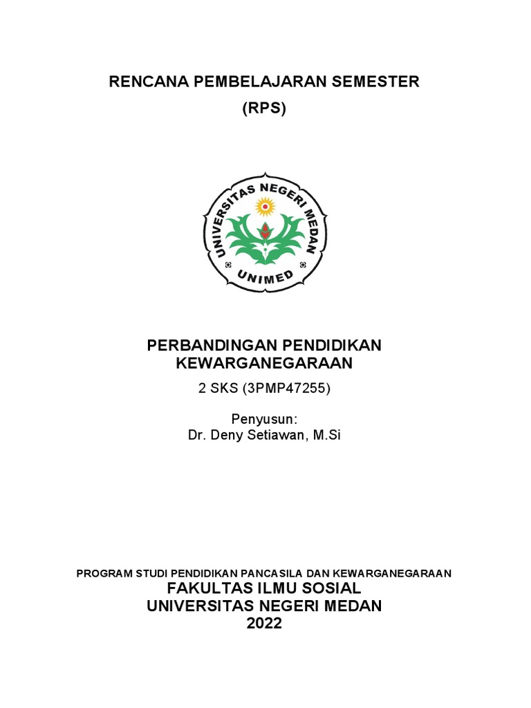 RPS Perbandingan PKN 2022 | PDF