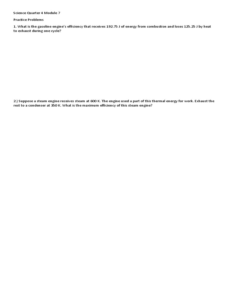 Practice Qs (Basic Physics Problems) | PDF | Home & Garden | Computers