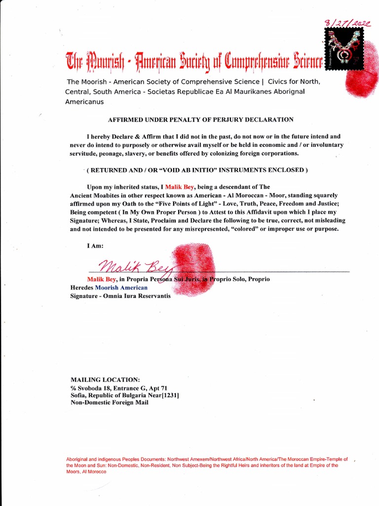 Rescission of Signature | PDF