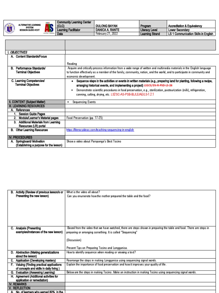 Paghihinuha JHS-LS1 | PDF | Learning | Teachers