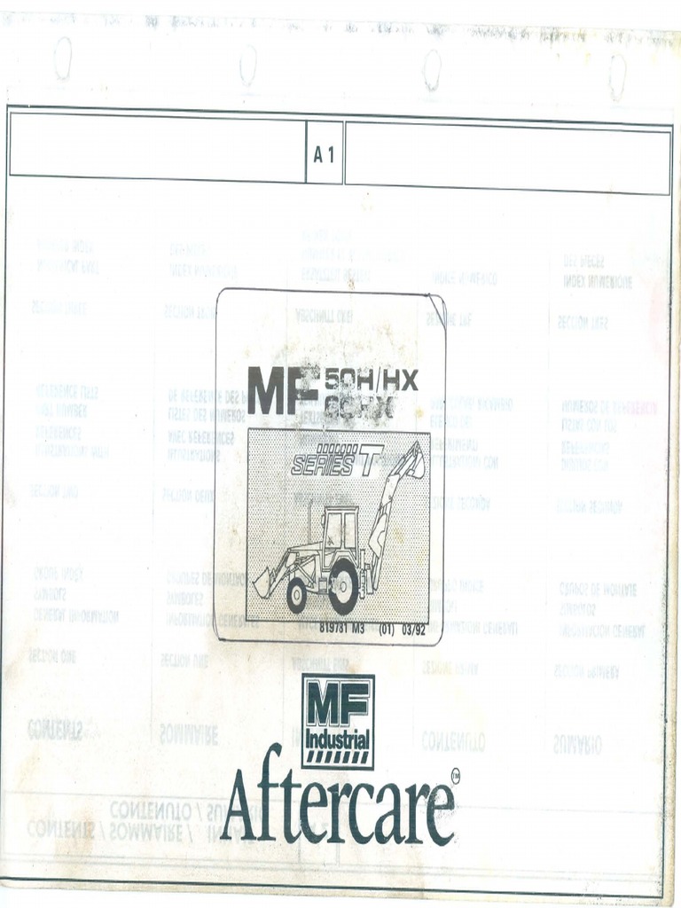 Catalogue Pieces MF 50h-Hx-60h Serie T | PDF