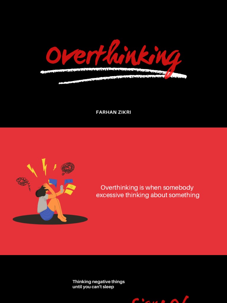 Overthinking | PDF | Career & Growth