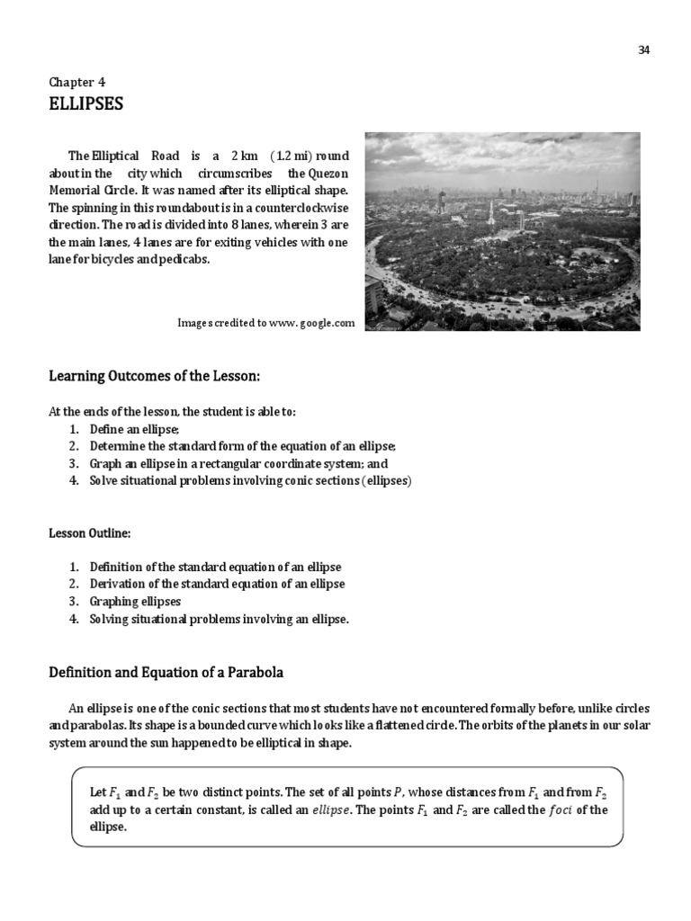 Understanding Ellipses and Their Applications | PDF | Ellipse ...