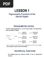 Plane and Spherical Trigo - With Solution | PDF | Trigonometric ...