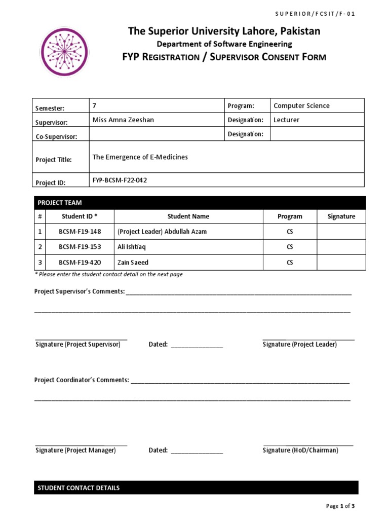 FYP Template I | PDF | Information Age | Computer Science