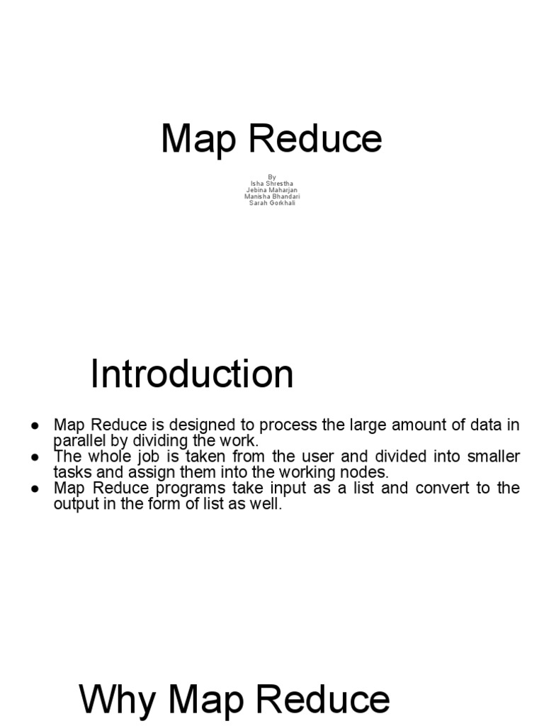 Map Reduce | PDF | Map Reduce | Information Age