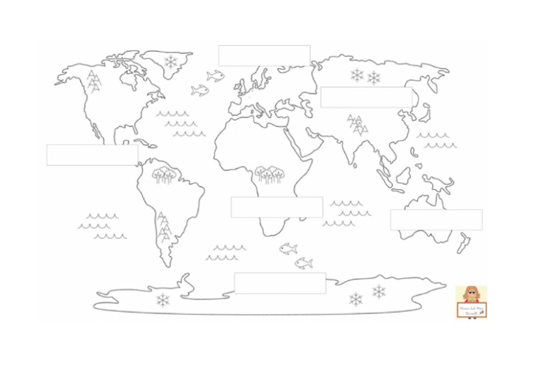 Els Continents Primera Classe | PDF