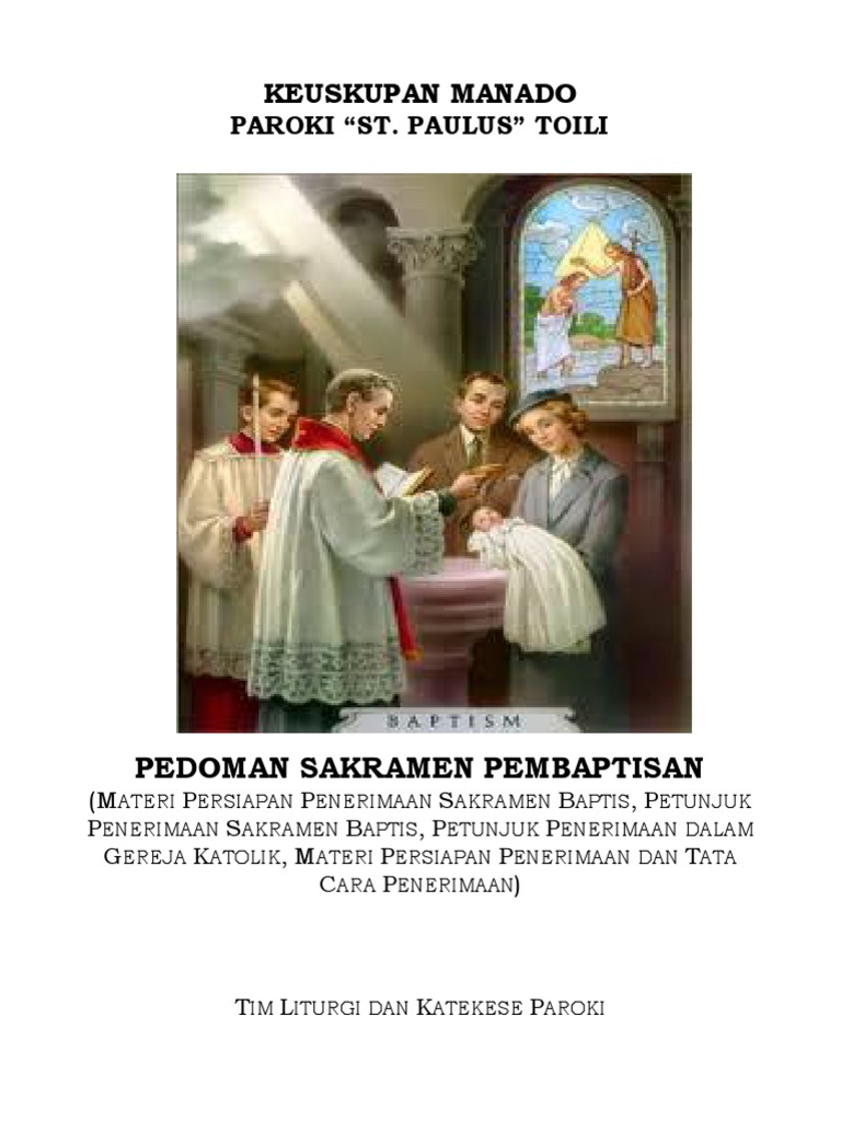 Panduan Persiapan Pembaptisan | PDF