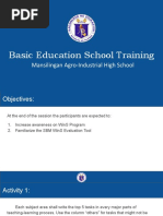 DepEd WiNS Program Powerpoint | PDF | Hand Washing | Wash