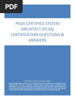 Pega CSSA Cheat Sheet For OOTB Rules | PDF | Cache (Computing) | Software