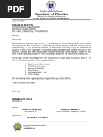 A Sample Letter of Request For Road Construction | PDF