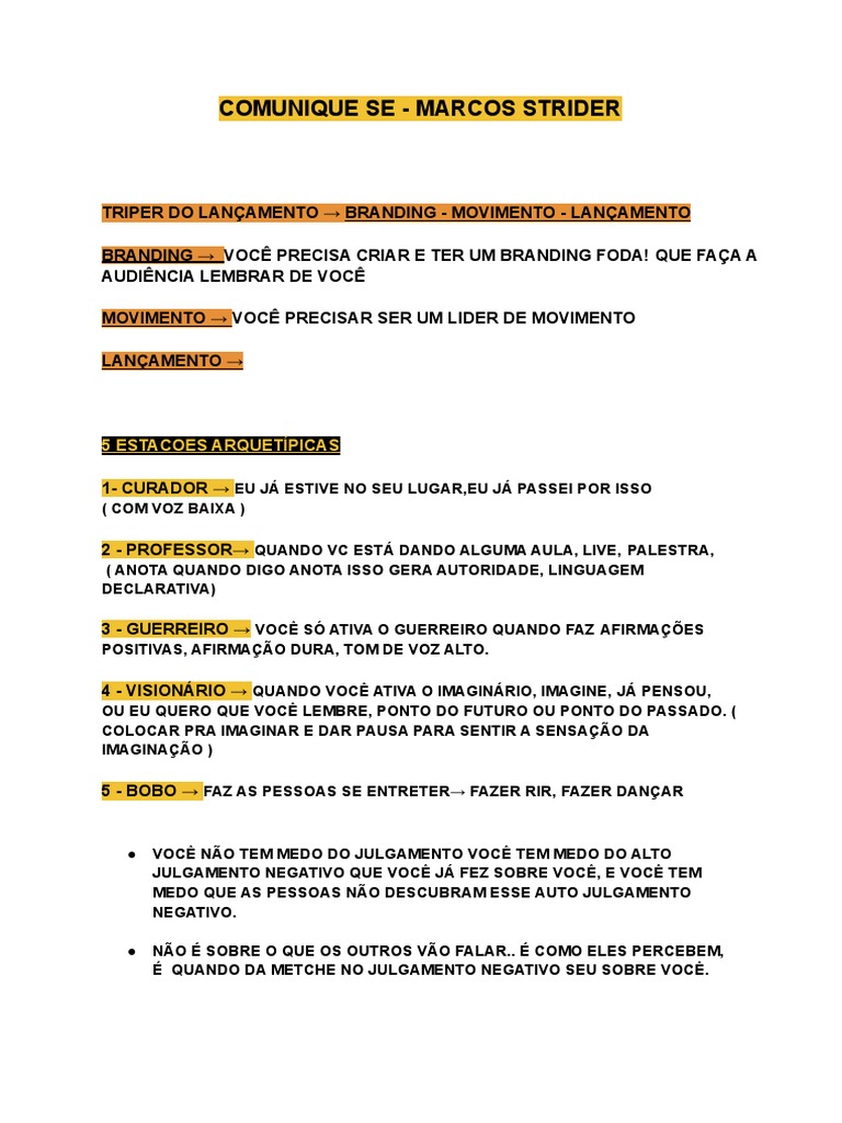 Comunique Se - Marcos Strider | PDF | Amor | Autoestima