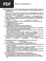 Esp 10 4TH Quarter Exam | PDF