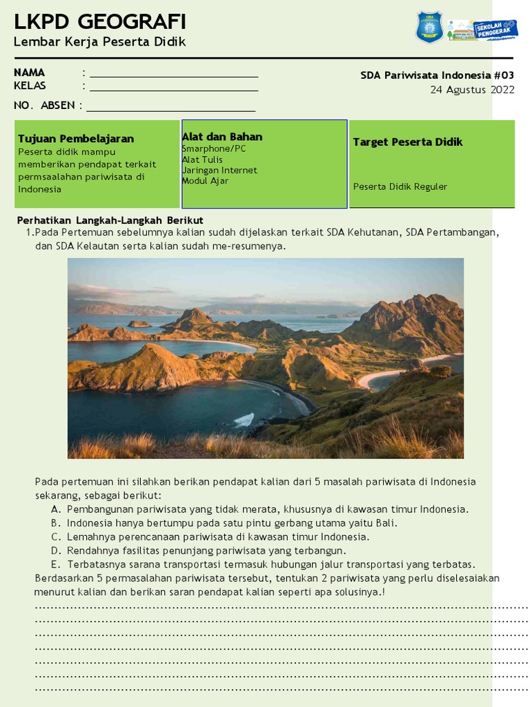 LKPD Geografi#03 | PDF
