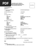 CMRF Application Form | PDF | Therapy | Patient