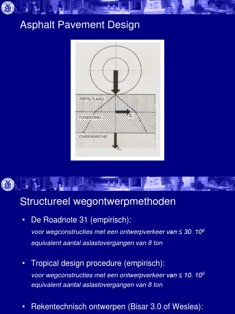 Asphalt Pavement Design I | PDF