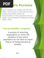 Understanding Cochran's Sample Size Formula | PDF | Sample Size ...
