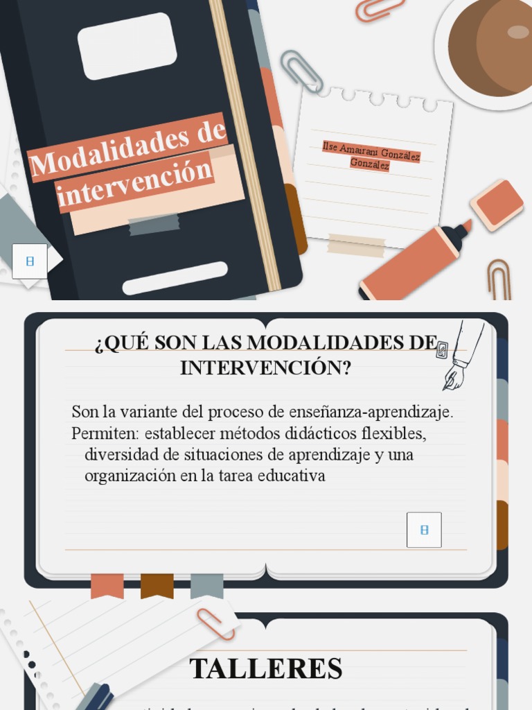 Modalidades de Intervencion | PDF | Aprendizaje | Memoria Modalidades de Intervencion | PDF | Aprendizaje | Memoria