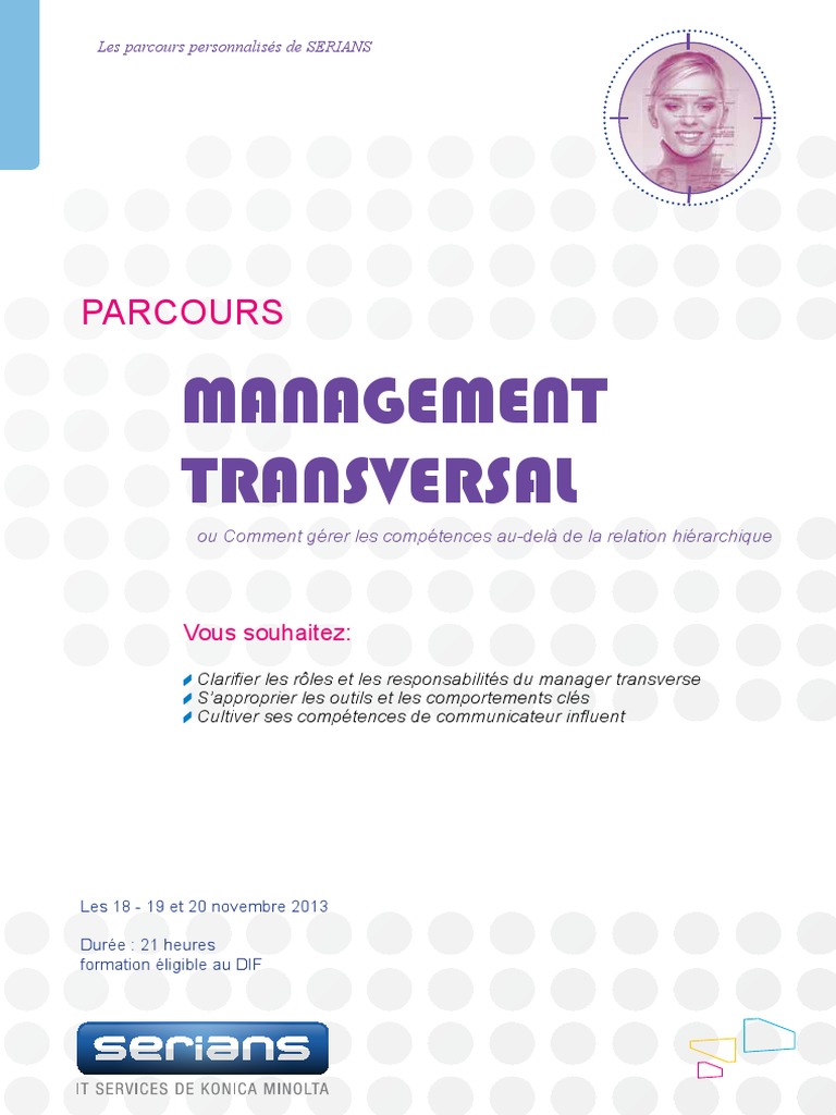 Article Sur Le Management Transversal | PDF | la communication | Business