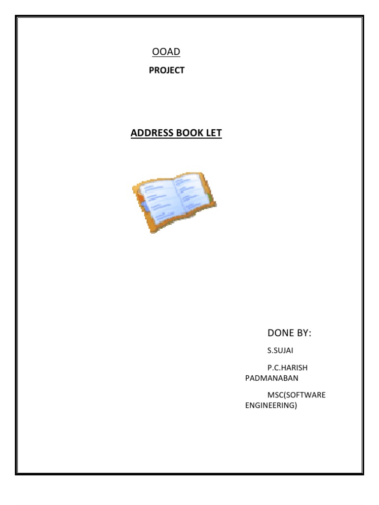 OOAD Project | PDF