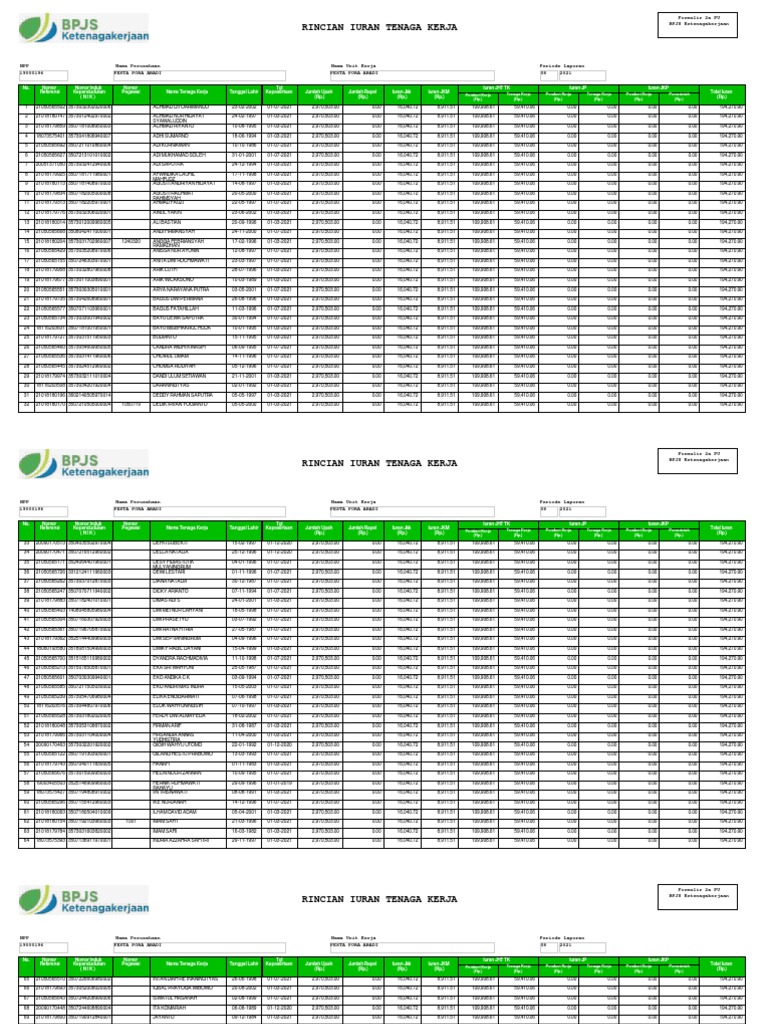 No KPJ No Referensi | PDF