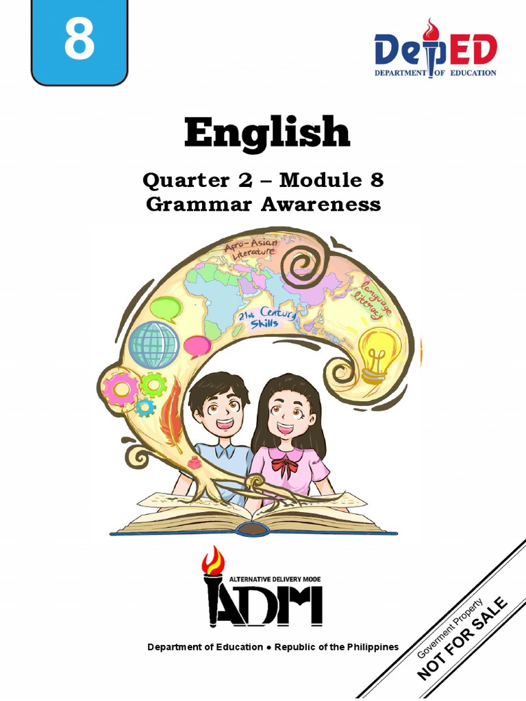 Eng8 Q2 Mod8 v3 | PDF | Clause | Poverty