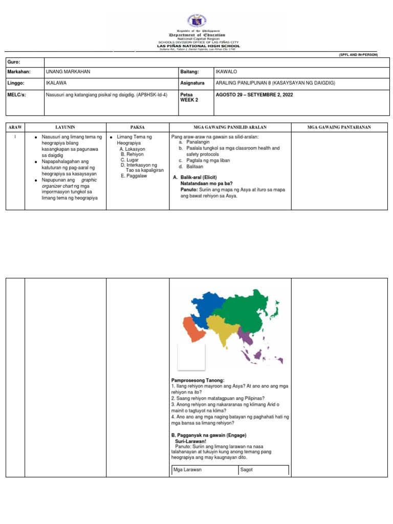 Final q1 Week 2 AP 8 | PDF