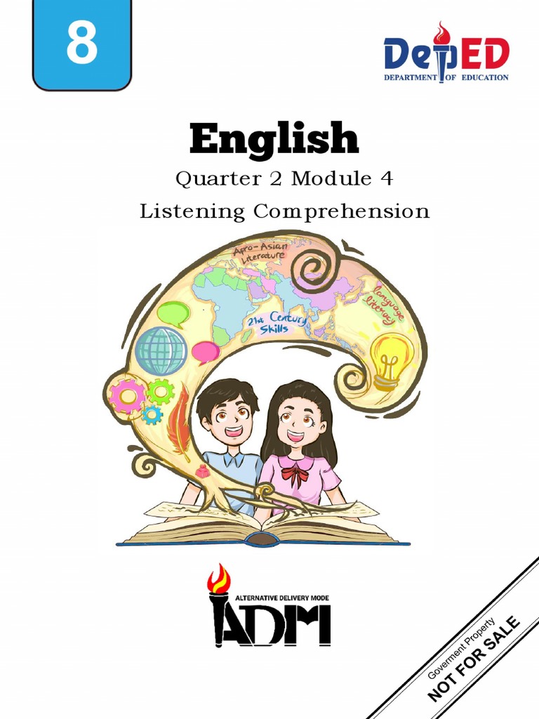 Eng8 Quarter 2 Module 4reviseddocx 1 | PDF | Horus | Reading Comprehension